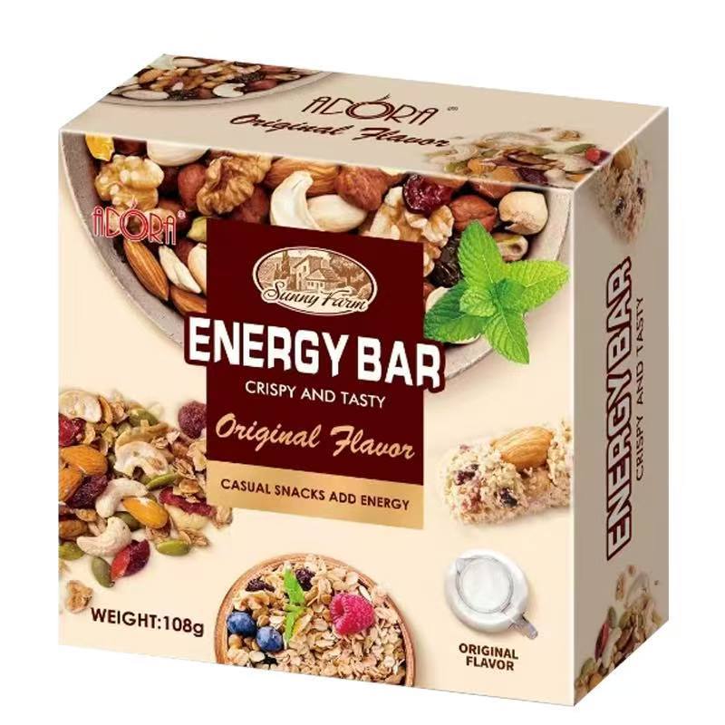 ADORA ENERGY BAR CHOCOLATE BOX 108G | Shopee Philippines