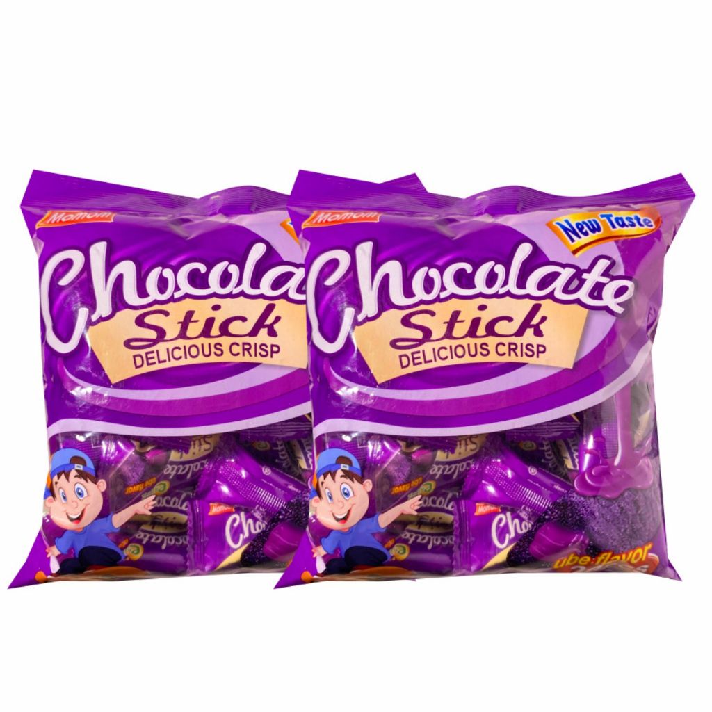 B1T1 Momom Ube Stick Crisp Delicious Biscuit 24pcs each pack | Shopee ...