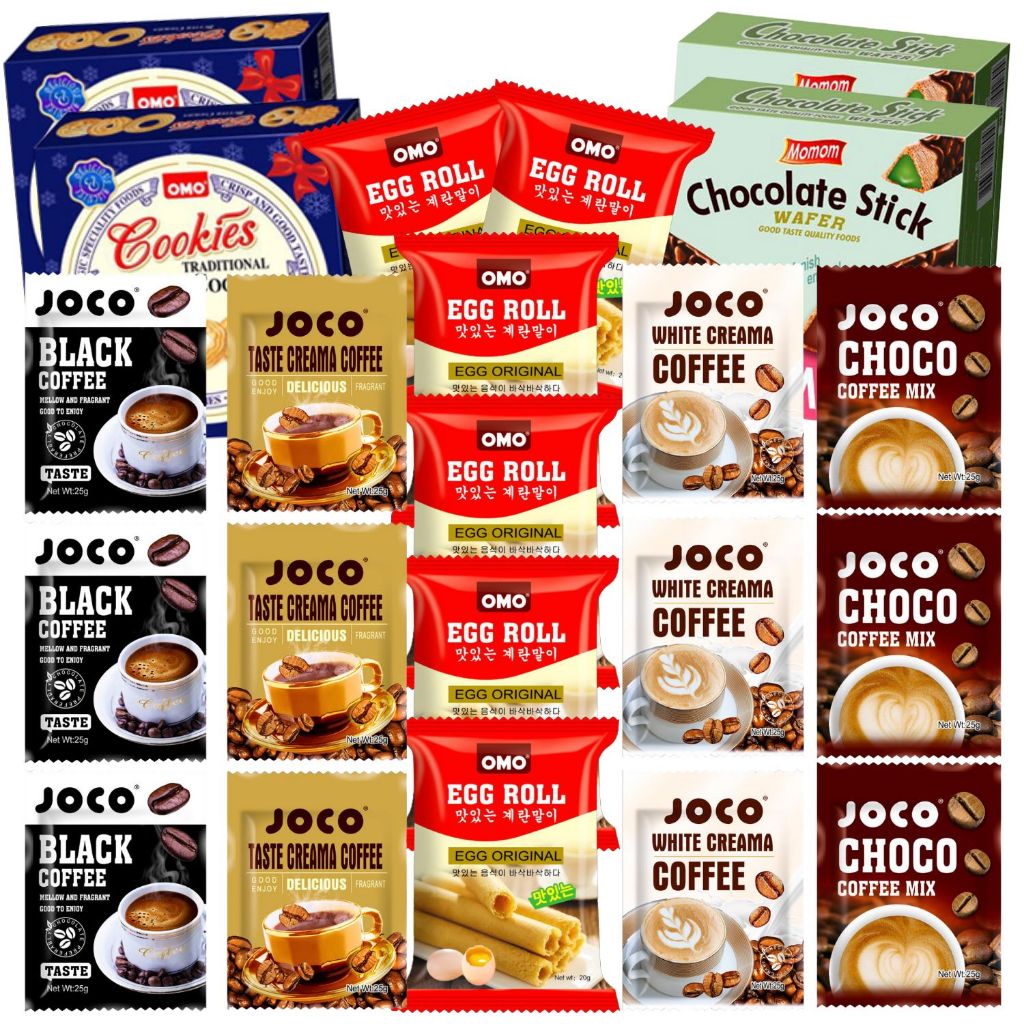 [Sip & Snacks Bundle] Momom Food Refreshing Drinks with Assorted ...