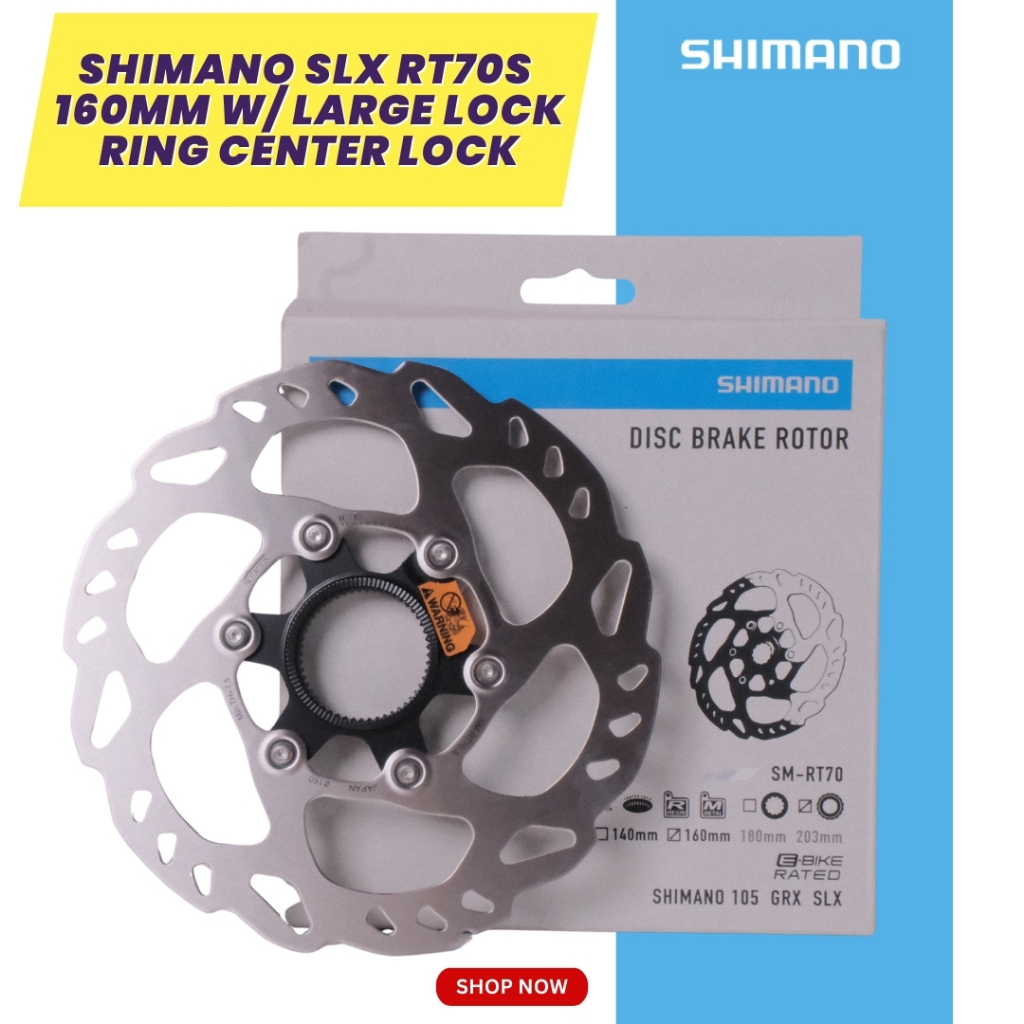 Shimano Rotor SLX RT64 | RT70 160mm Rotor Center Lock | Shopee Philippines
