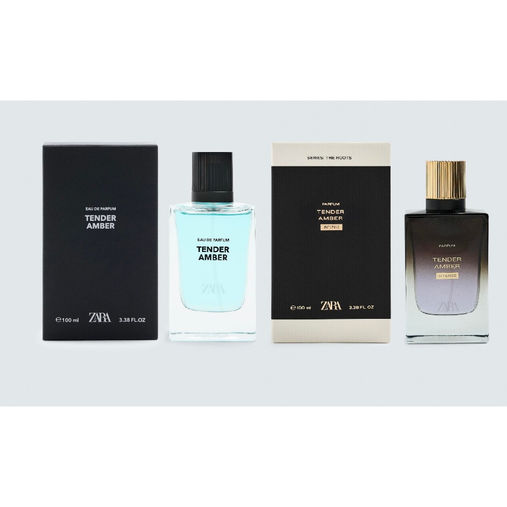 ZARA TENDER AMBER / INTENSE EAU DE PARFUM 100 ML | Shopee Philippines