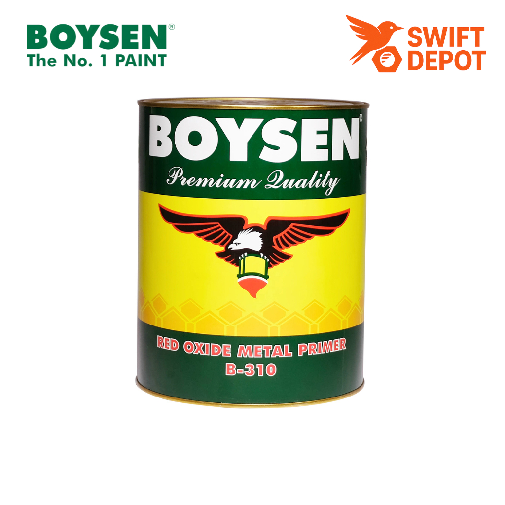 BOYSEN® Red Oxide Metal Primer B‑310 – Alkyd Rust Inhibiting Primer 4L ...