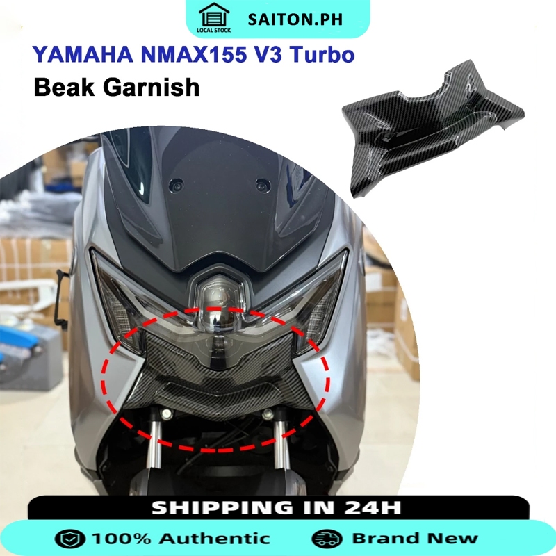 NMAX V3 STANDARD / TECHMAX TURBO FRONT LOWER COVER WINGLET CHIN GARNISH ...