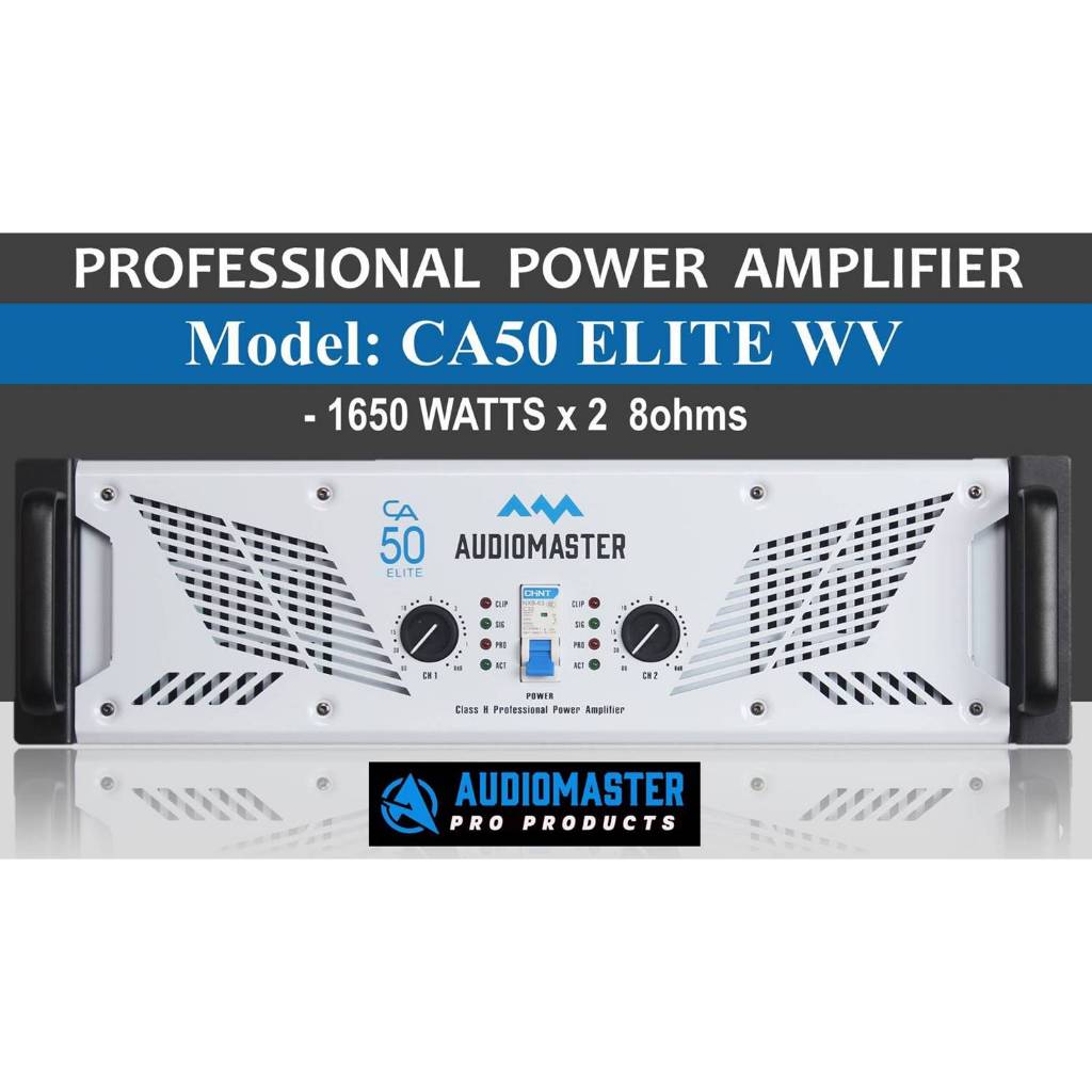 Audiomaster CA50 ELITE WV Upgrade 2025 Power amplifier Ca50 with ...