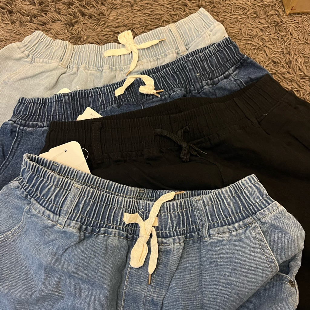 1470 PLAIN DENIM WIDE JORTS ( GARTERIZED ) — EASY TO WEAR SHRTS ...