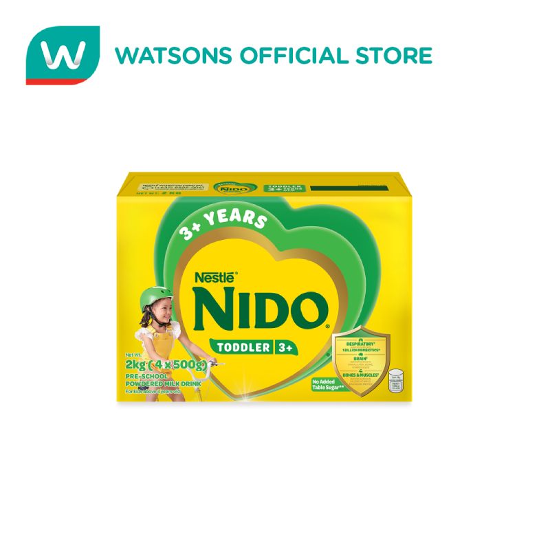 NIDO 3+ Advance Protectus Toddler For 3+ Years Old 2kg | Shopee Philippines