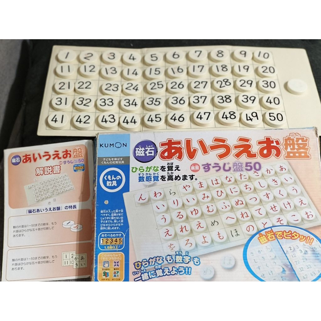 Kumon Magnetic Alphabet Board, Back Number Board 50 | Shopee Philippines
