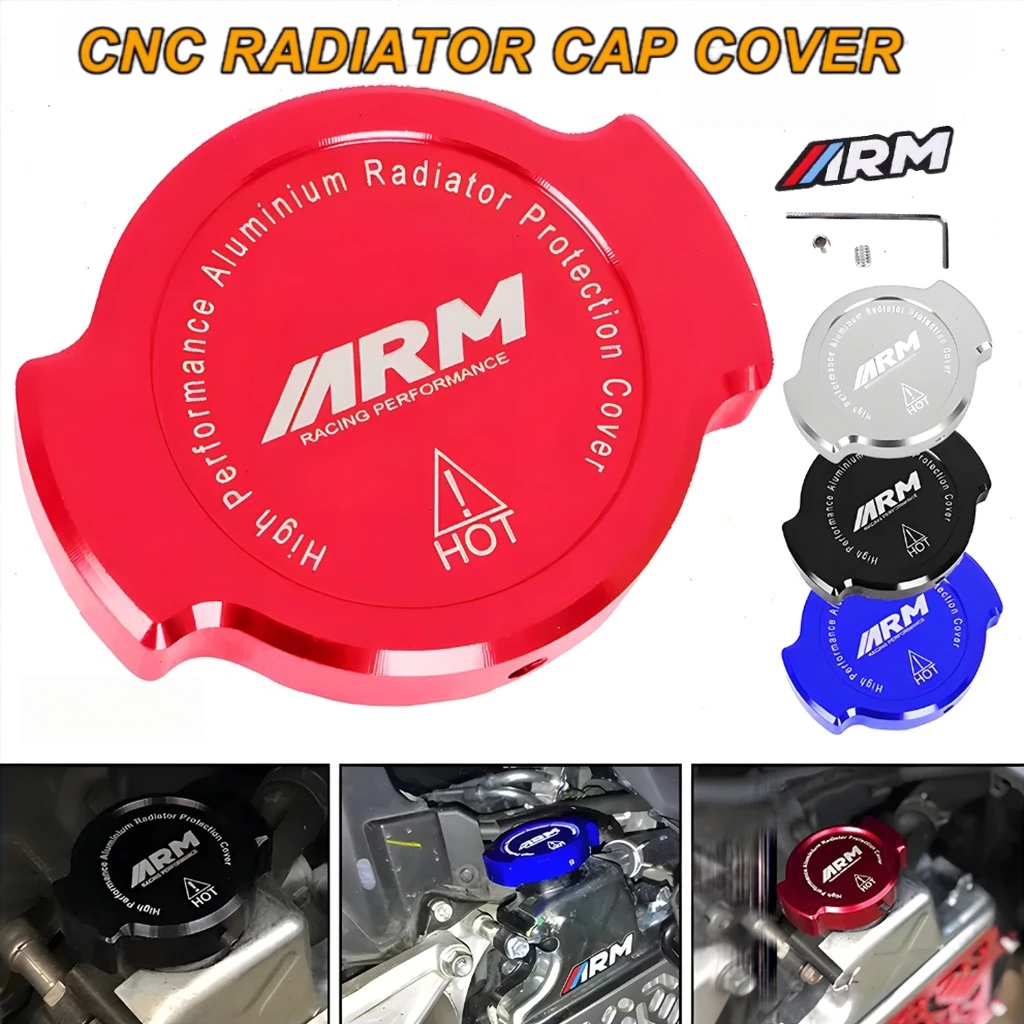Universal Arm Radiator Cap Cover: Full CNC Aluminum with Decorative ...