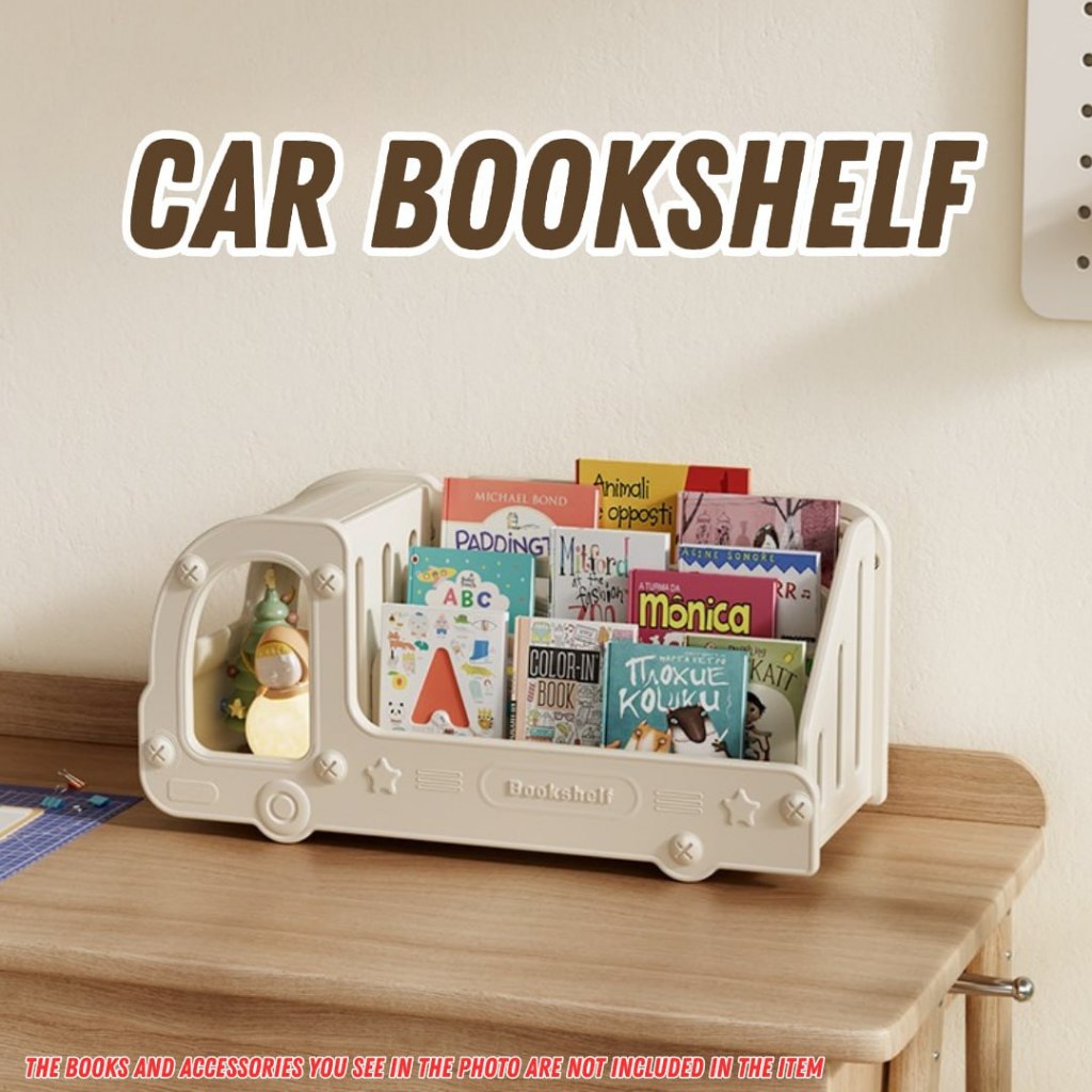 BYJ Car Desktop Bookshelf Organizer for Kids | Shopee Philippines