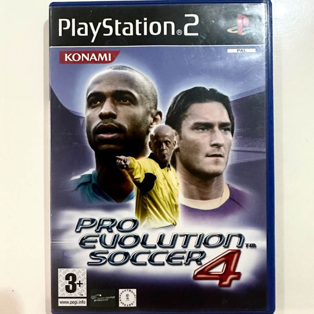Pro Evolution Soccer 4 PS2 (PES 4) | Konami Football Game | PAL UK ...
