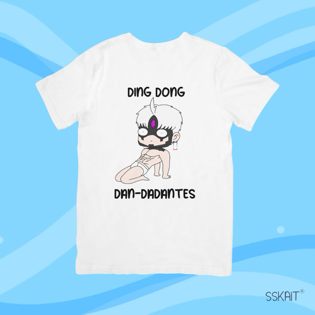 SSKAIT Dandadan - Dandadantes Funny Mood White Dri-fit Shirt | Shopee ...