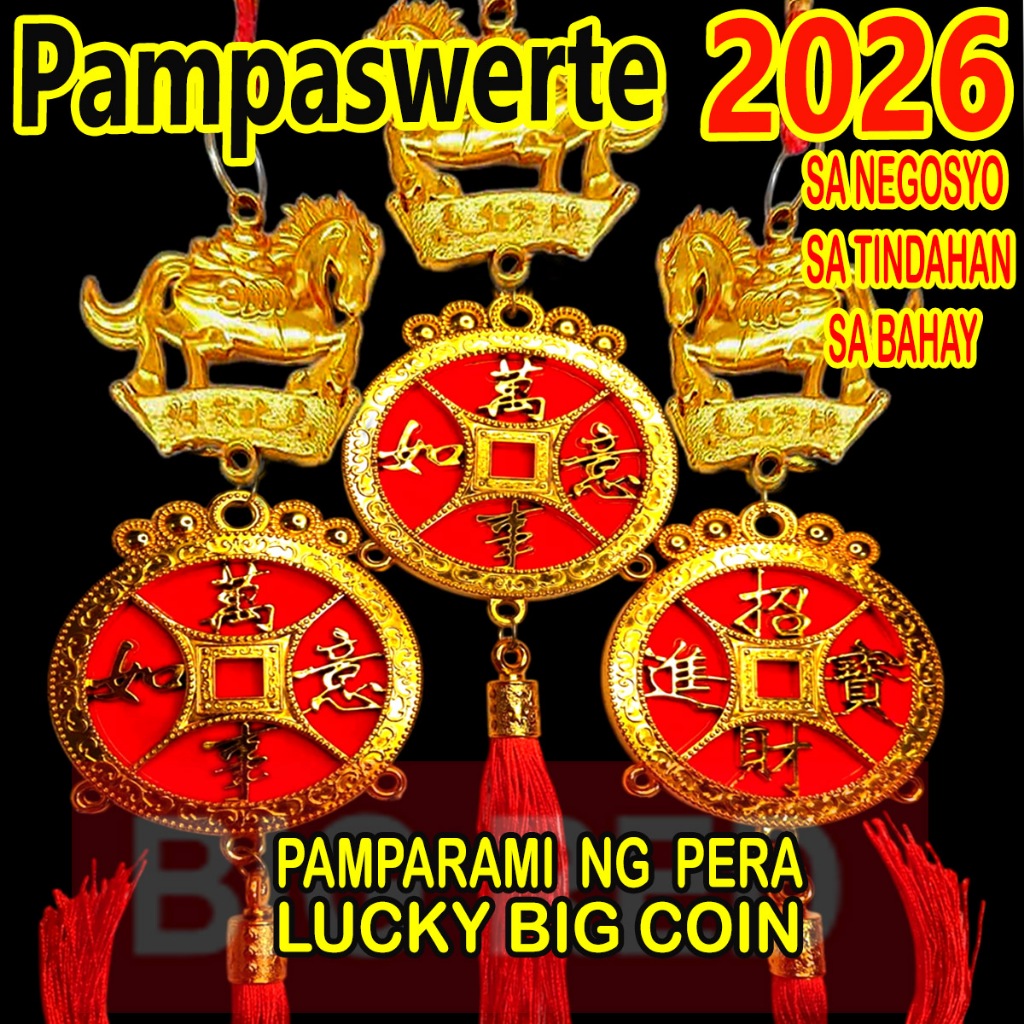 FengShui 2026 Year Of The Horse Lucky Charm Door Hanging Pampaswerte ...