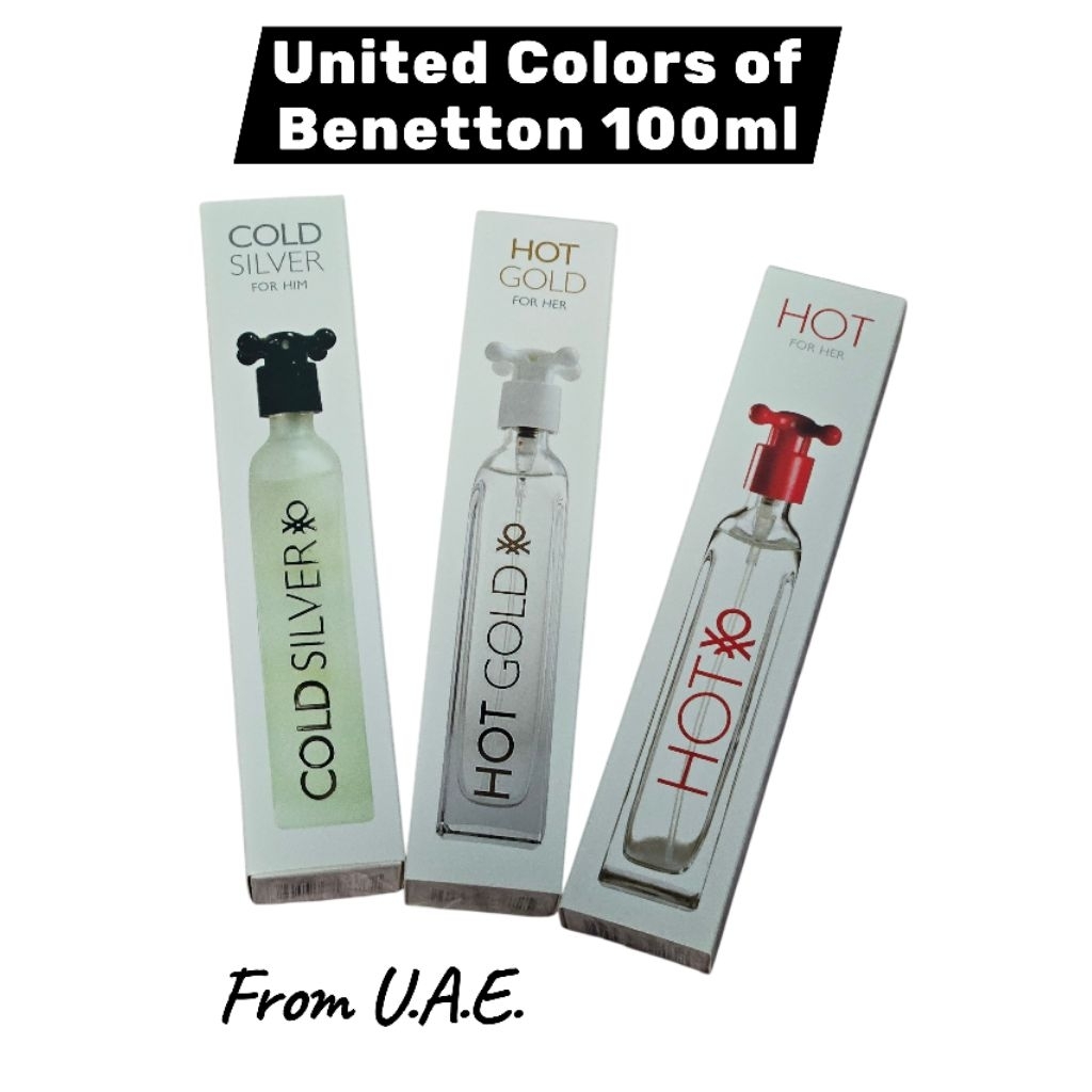 ORIGINAL UCB Hot / Cold EDT 100ml imported from U.A.E. | Shopee Philippines