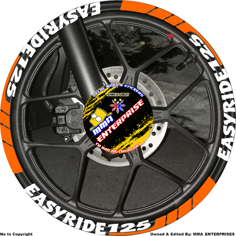 Easyride 125 Motorstar Line Style Decal Mag Sticker Good for 2 Mags ...