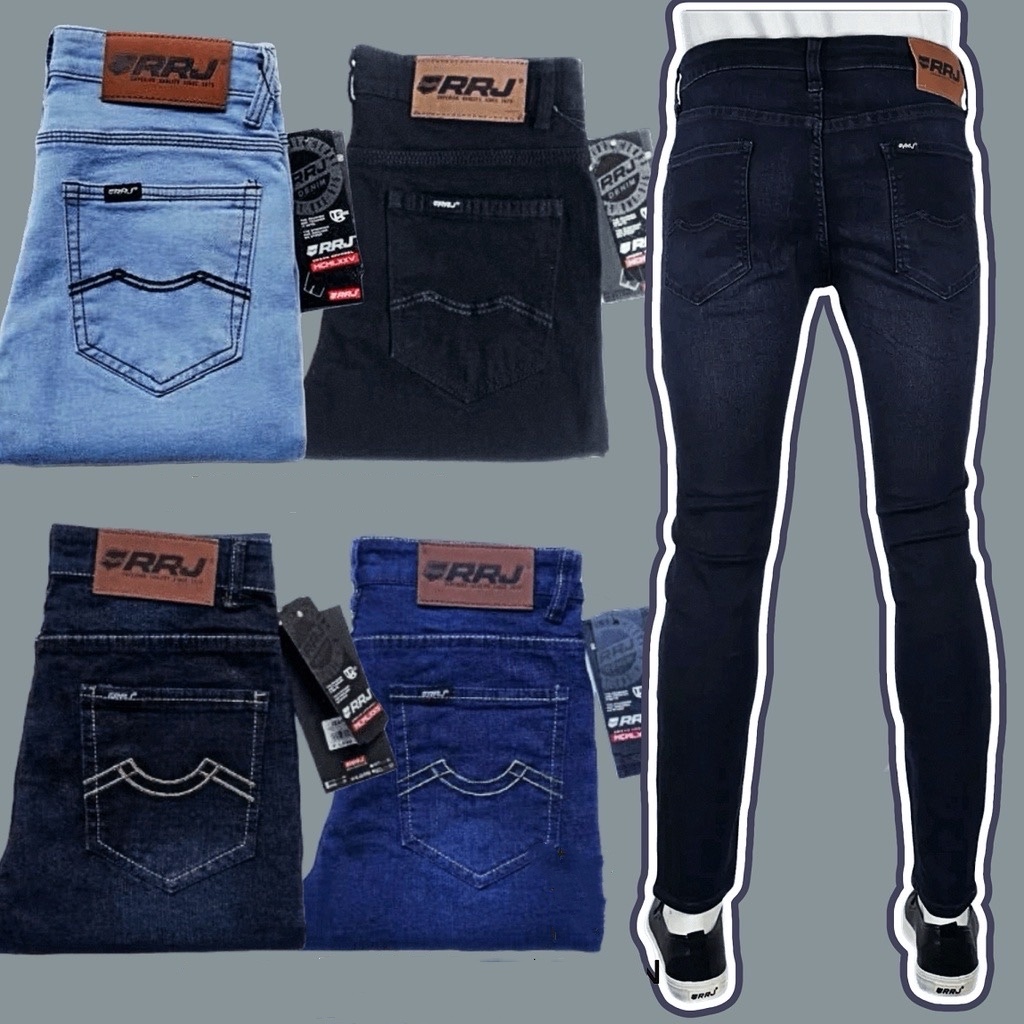 Men's Pants High Quality Maong stretchable Skinny Jeans | Shopee ...