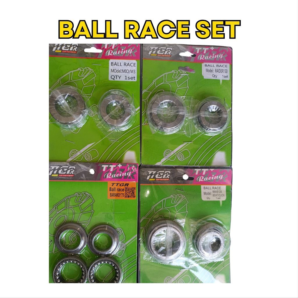 BALL RACE/KNUCKLE BEARING (BALL TYPE) RAIDER150/M3/MIO/BARAKO/BEAT ...