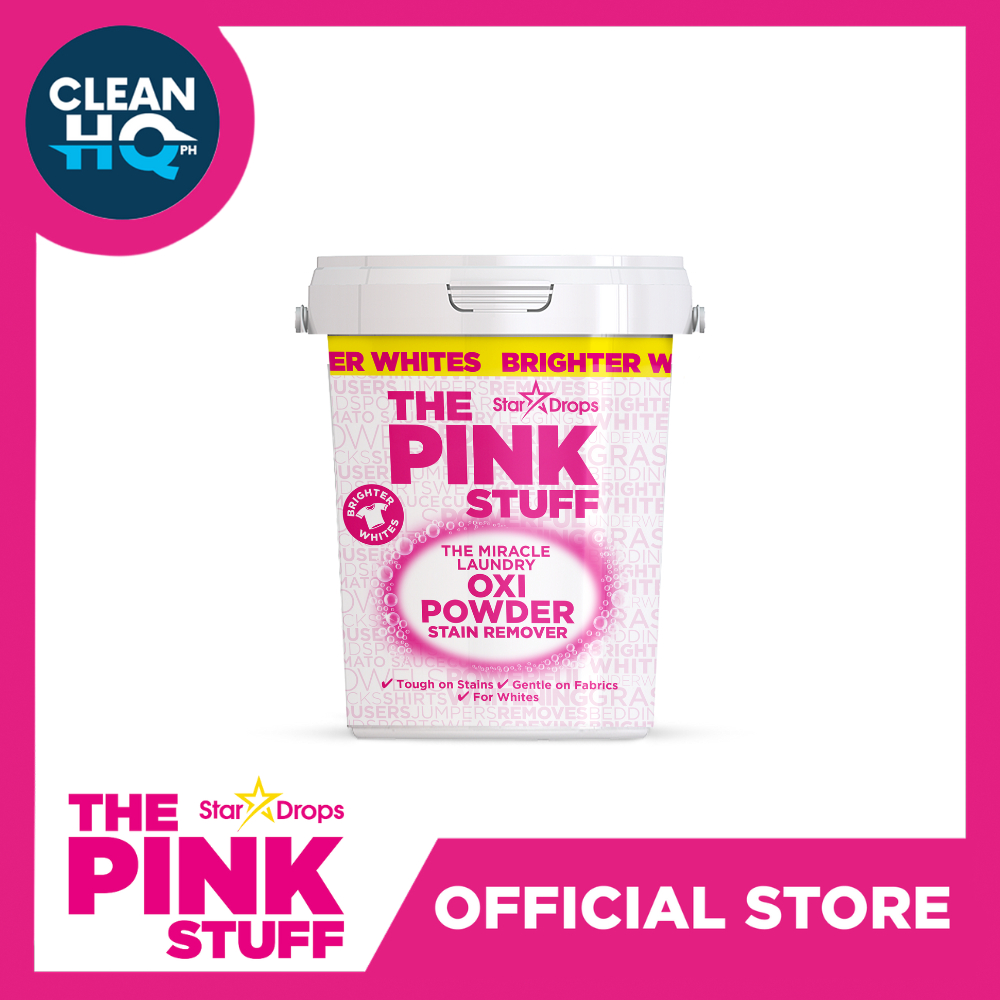 The Pink Stuff - Oxi Powder Stain Remover for Whites (1kg) | Shopee ...