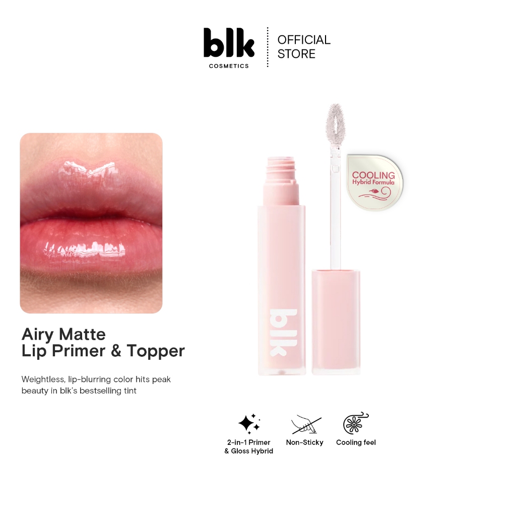 blk cosmetics airy matte lip primer & topper | Shopee Philippines
