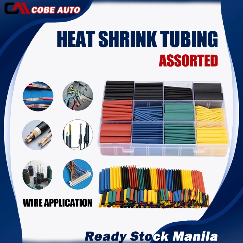 164/328/530PCS Heat Shrink Tubing Tube Tubing Insulation Isolation Set ...