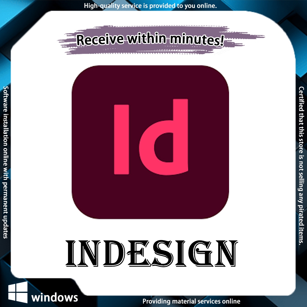 [Lifetime] InDesign classic 2025-2018 for Windows 10&11/Mac M1/M2/M3 ...