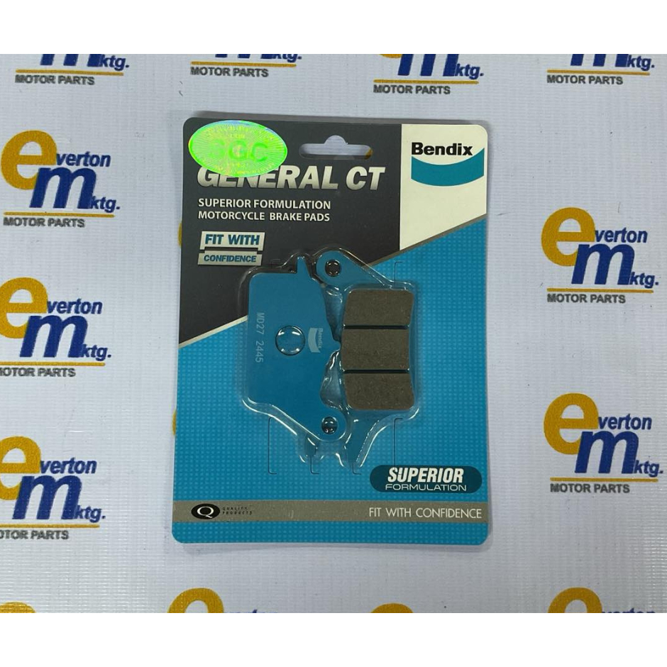 BRAKE PAD FRONT BEAT/SCOOPY/ZOOMER/CLICK125i V1/BEAT V1-V2/BURGMAN ...
