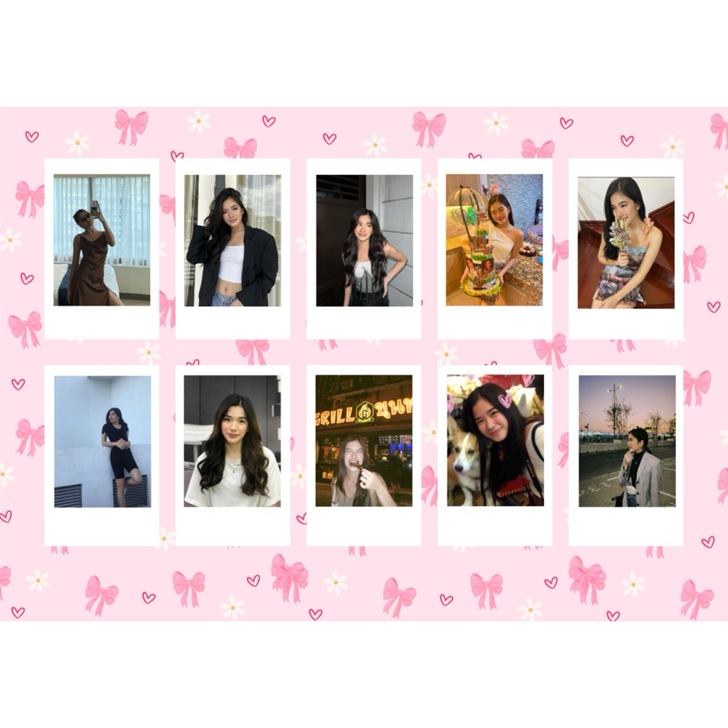 BINI AIAH GIRLFRIEND POLAROID INSTAX INSPIRED | Shopee Philippines
