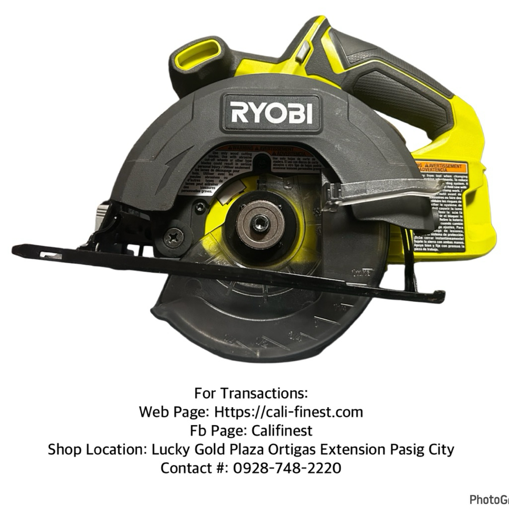 Ryobi PCL500 18V ONE+ 5-1/2” Cordless Circular Saw Tool with Battery ...