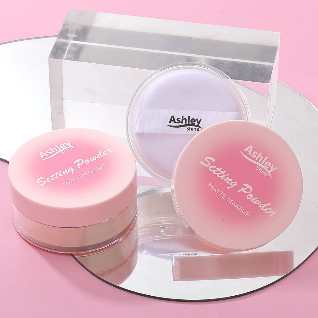 Ashley Setting Powder Matte Makeup Reapply Makeup Oil Control Sweat ...