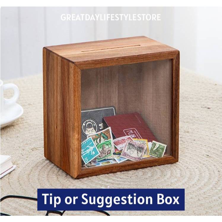 Wooden Tip or Suggestion Box | Shopee Philippines