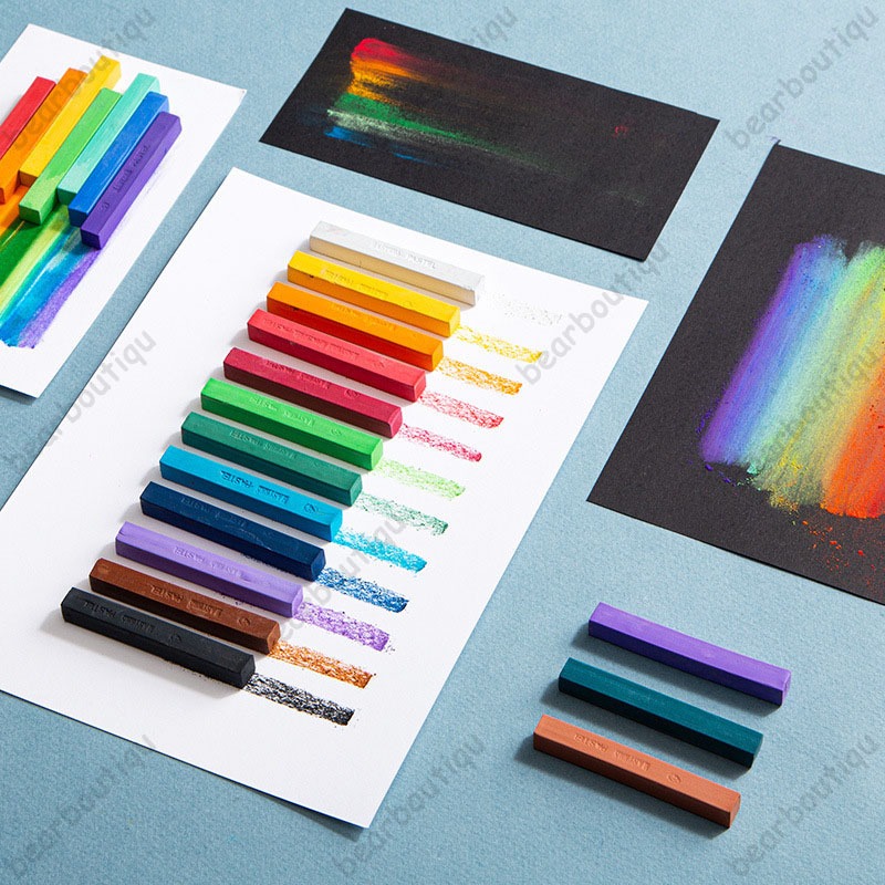 6/12/24 Colors Set Soft Pastel for Artist Student Painting Chalk Set ...