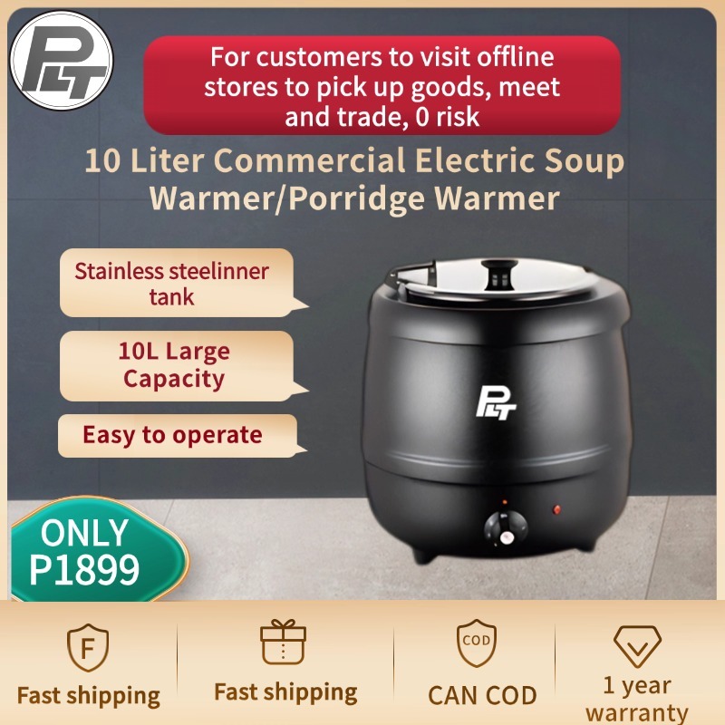 10 Liter Commercial Electric Soup Warmer/Porridge Warmer | Shopee ...