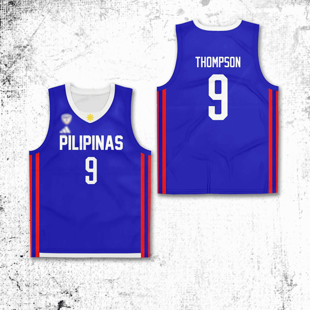 PBA JERSEY | 2025 Gilas Pilipinas Jersey Blue & White | Customize Full ...
