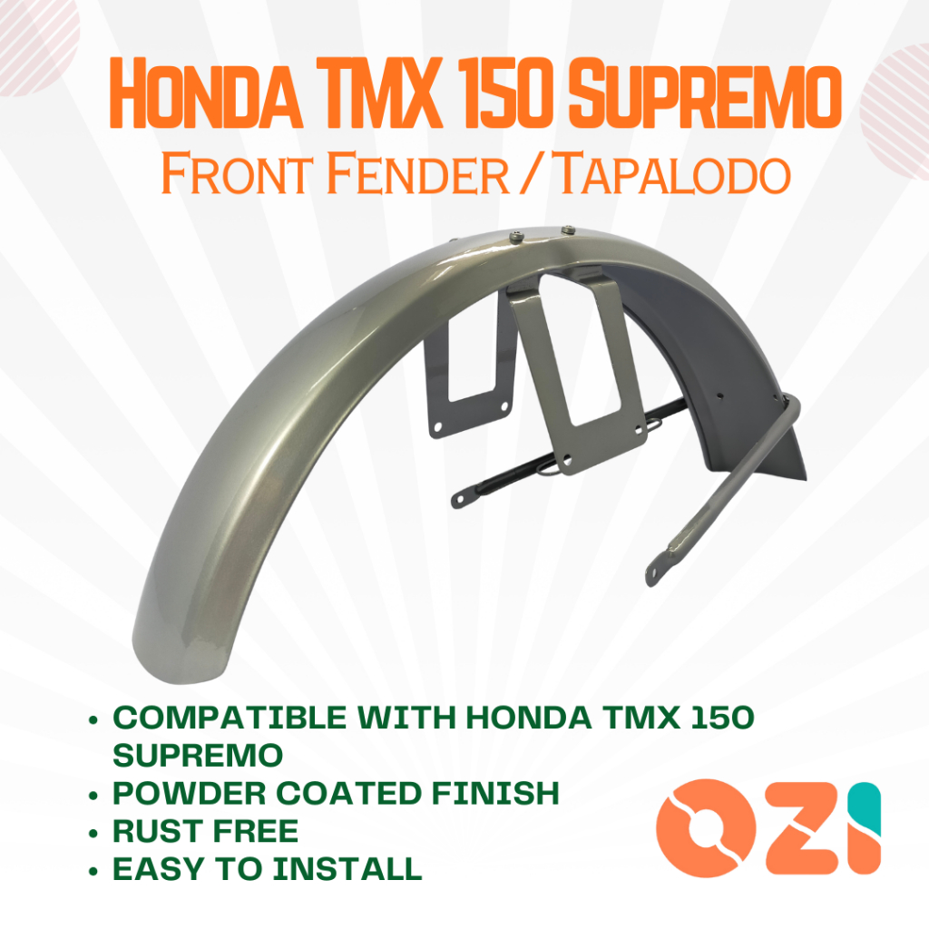 Honda TMX SUPREMO 150 TAPALODO (MUDGUARD) FRONT FENDER Full Metal ...