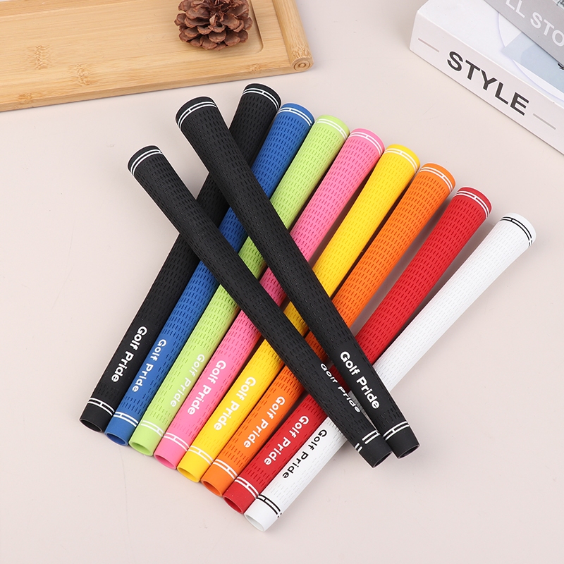 Golf Club Grip Classic Cross Grain Color Natural Rubber Multifunctional ...