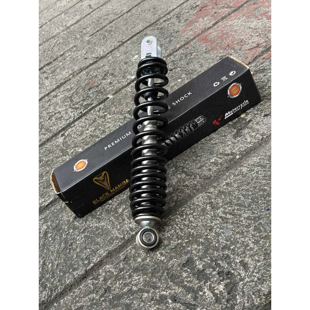 Black Mamba Stock Rear Shock Suspension 300mm 330mm Mio Beat Click ...