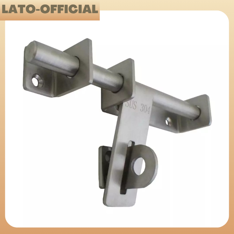 304 Stainless Steel Sliding Gate Latch Heavy Duty Sliding Hasp Lock ...