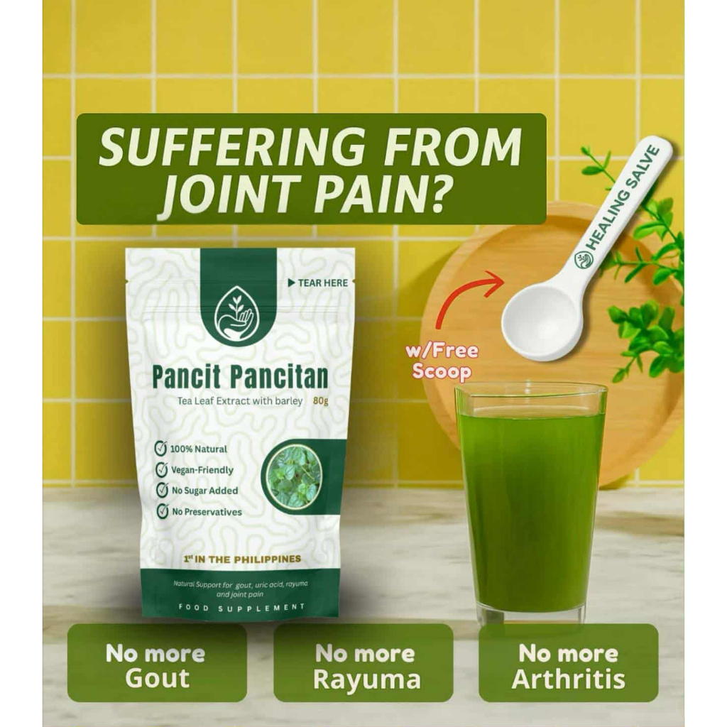 Pancit-Pancitan Tea Leaf Extract with Barley 80g | Shopee Philippines