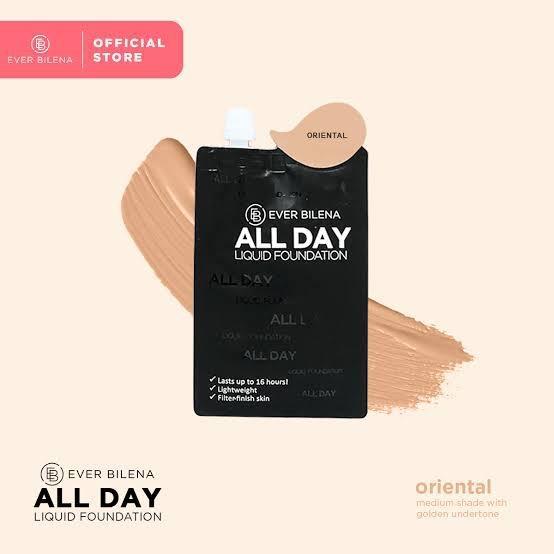 Ever Bilena ALL DAY LIQUID FOUNDATION 10ml | Shopee Philippines