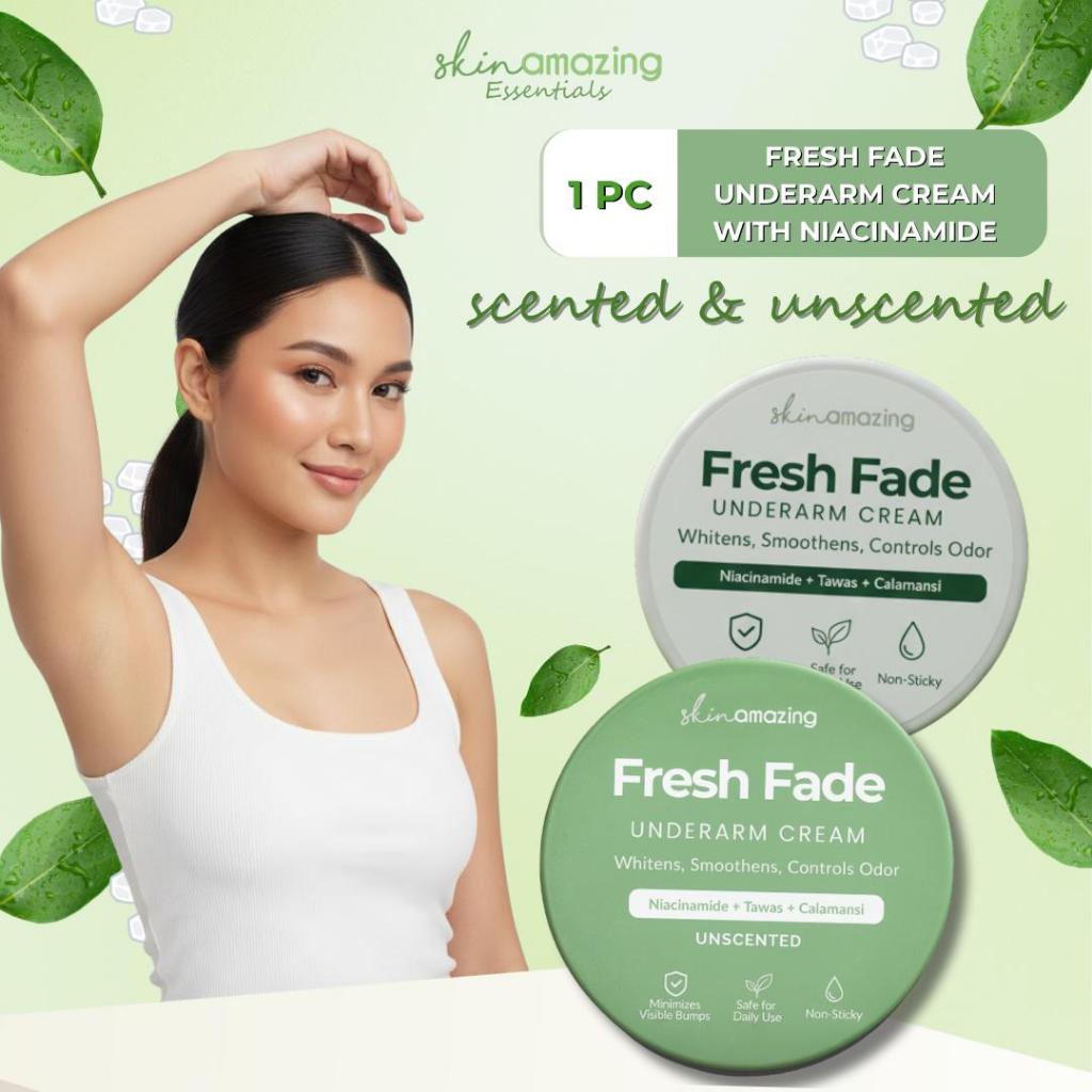 Skin Amazing Fresh Fade Underarm Cream 10g Scented & Unscented with ...