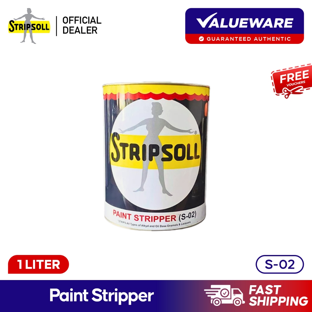 Stripsoll Paint & Varnish Stripper 1 Gallon | S-02 | Stripsol Quick ...