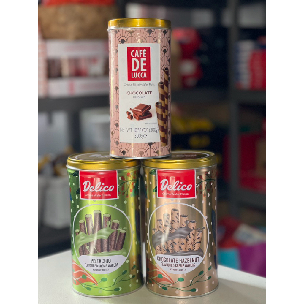 Delico (Chocolate Hazel/Pistachio)| Cafe De Lucca Chocolate Luxury ...