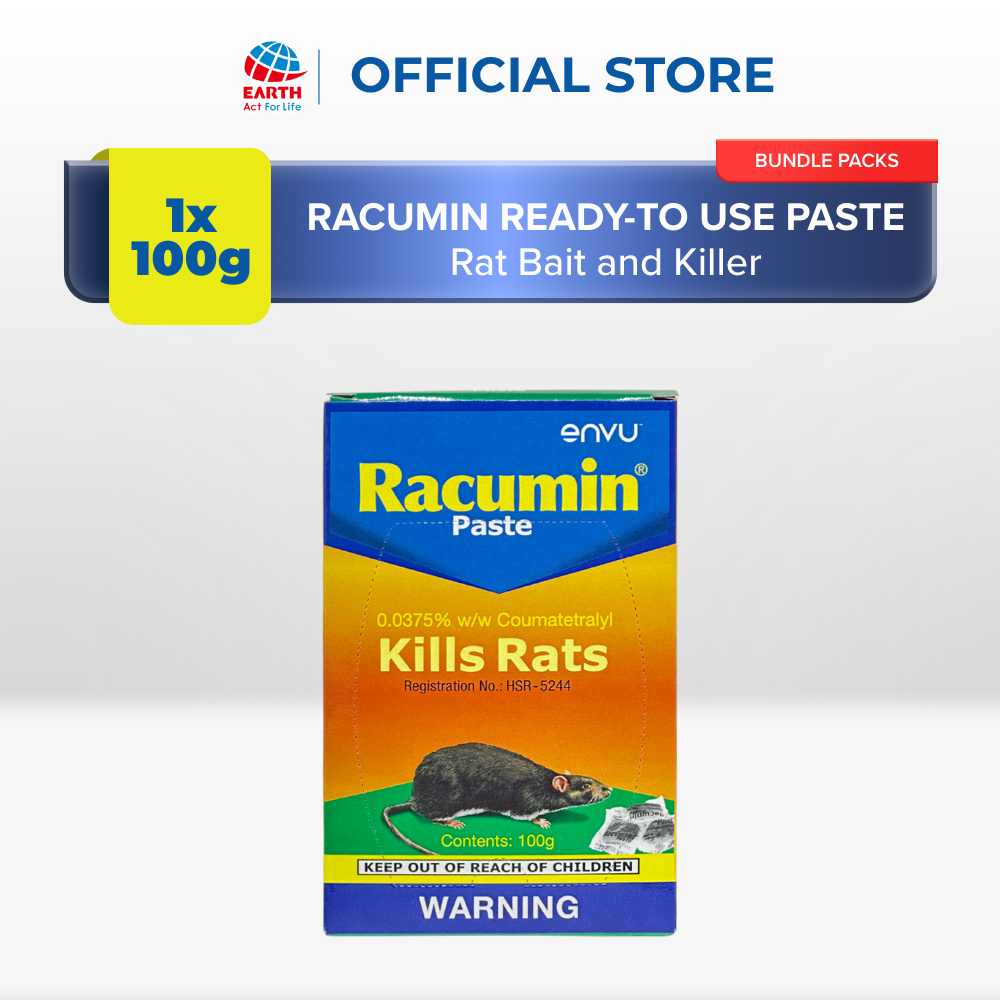 Racumin Paste Ready-To-Use Paste Rat Killer 100g | Shopee Philippines