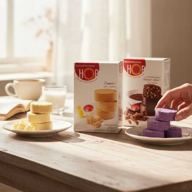 (234g) House of Polvoron Individual Boxes Philippine Souvenir | Shopee ...