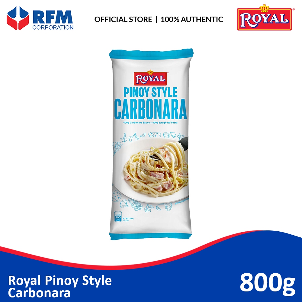 Royal Pinoy Style Carbonara 800g | Shopee Philippines
