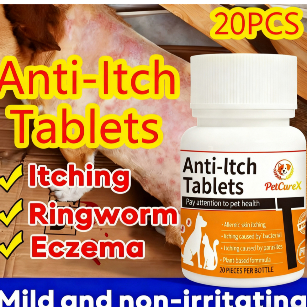 Pet Anti Itch Tablets Skin Disease Medicine For Anti Itching Allergy ...