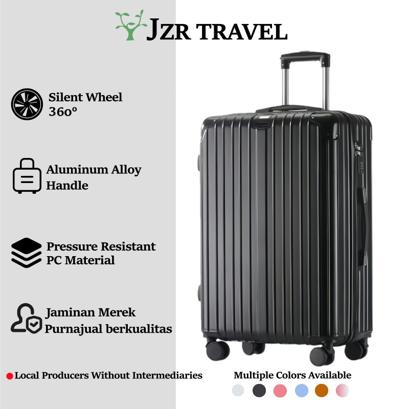 JZR Travel Promotional Luggage 20/22/24/26/28 inch Fiber Suitcase ...