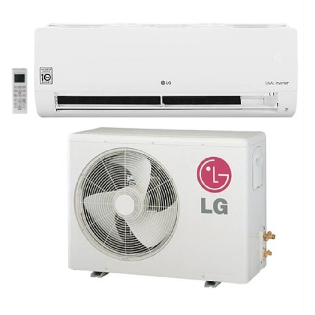 LG DUAL INVERTER 2.5HP IBA model SPLIT TYPE AIRCON | Shopee Philippines
