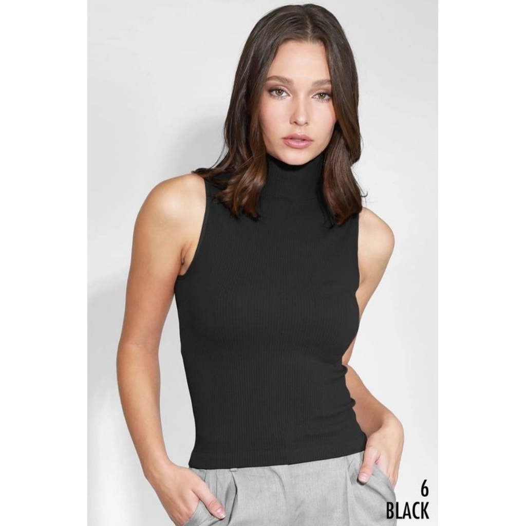 ELYZE - Sleeveless Turtleneck Full Length Top XS to XXL | Shopee ...