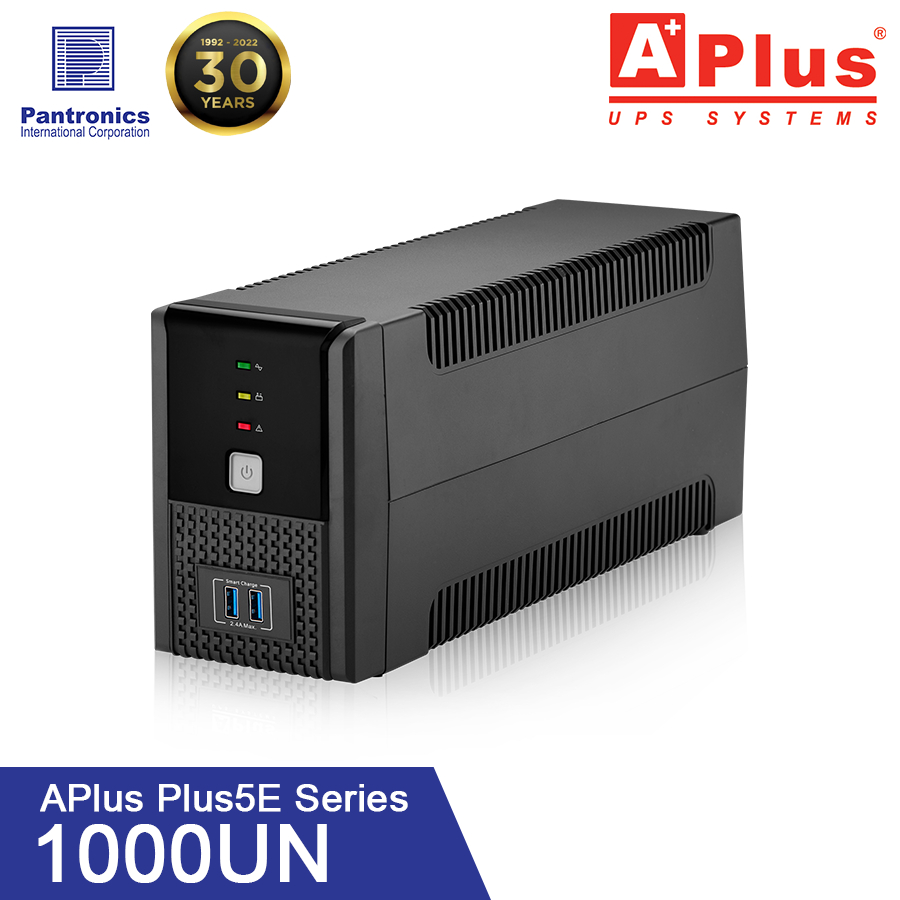 Aplus Ups 1000Va 600Watts Line Interactive Ups Plus 5E-1000UN (3 Years ...