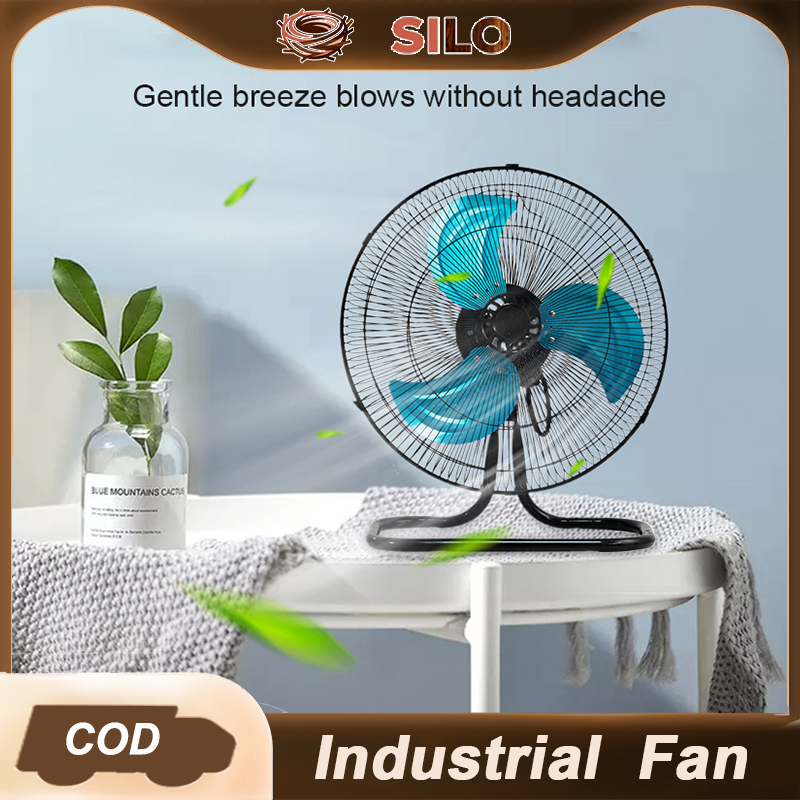SILO Aluminum Blades Industrial Fan Electric Fan 12-Inch Industrial Fan ...